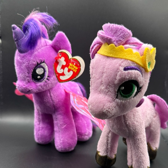 Ty | Toys | Ty My Little Pony Pipp Twilight Sparkle Mini Plush | Poshmark